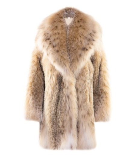 Lynx Stroller Shawl Collar | Koslow's North Dallas Furs