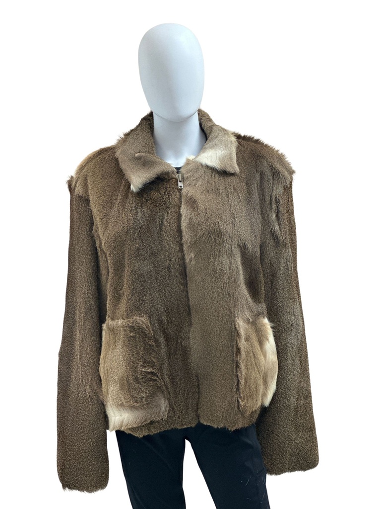 Custom-Made Deer Skin Bomber (Men) | Koslow's North Dallas Furs